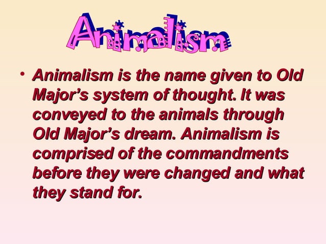 Animalism | PPT