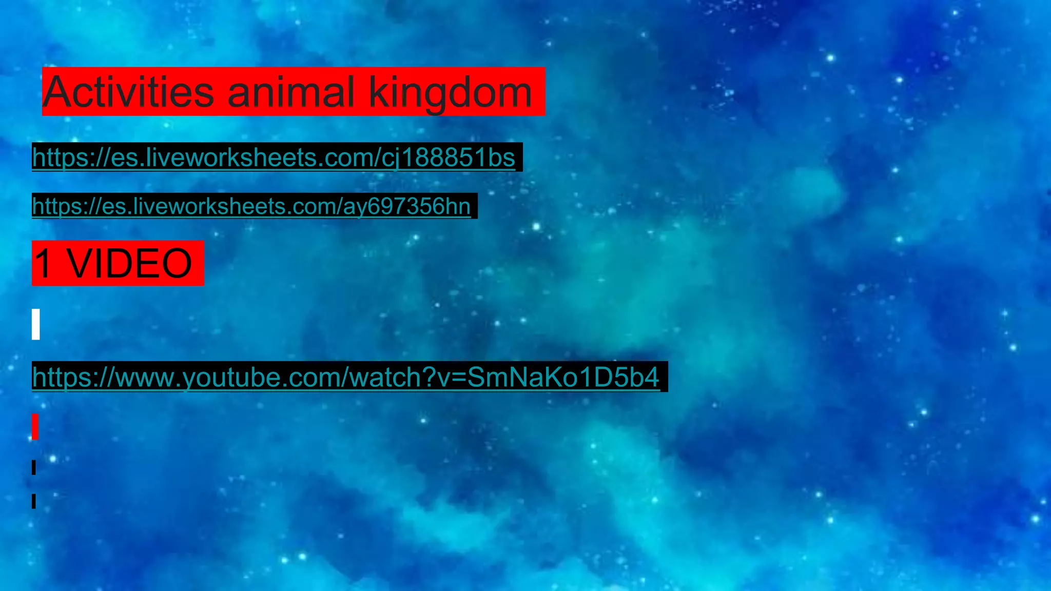 Animal kingdom | PPTX