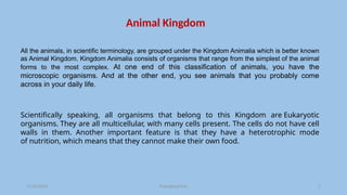 Classification and characters of Invertebrate .pptx