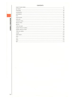 Animal Kingdom - Visual Dictionary | PDF