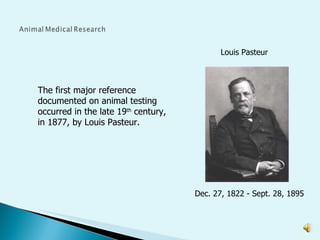 Animal Medical Research Presentation | PPT