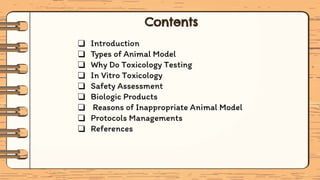 Forensic toxicology# Toxicology Animal model in toxicology .pdf