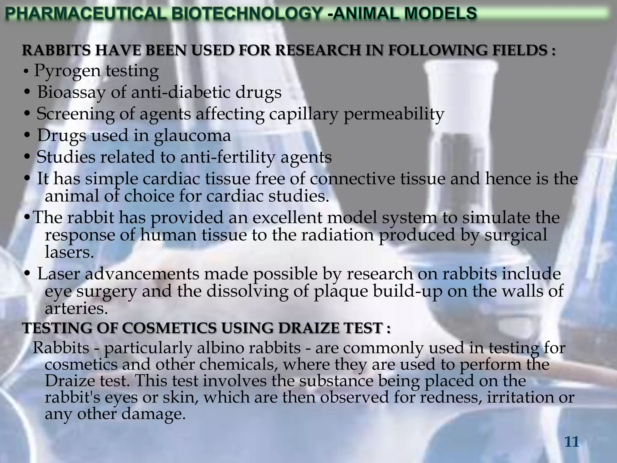 Animal models | PPTX