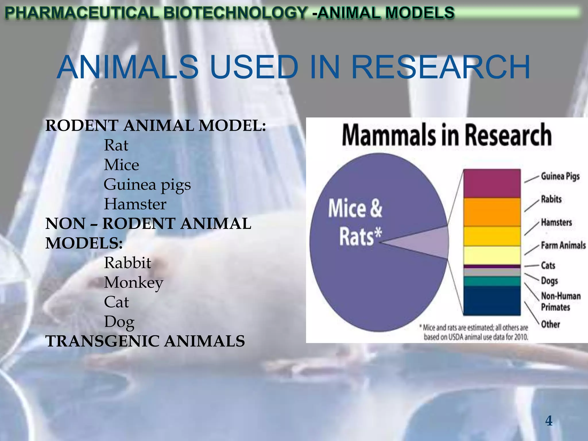 Animal models | PPTX