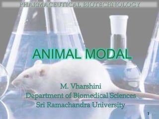 Animal models | PPTX