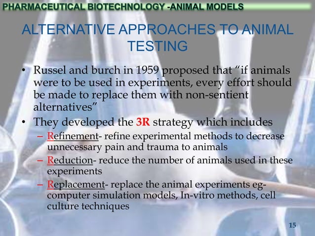 Animal models | PPTX | Biological Sciences | Science