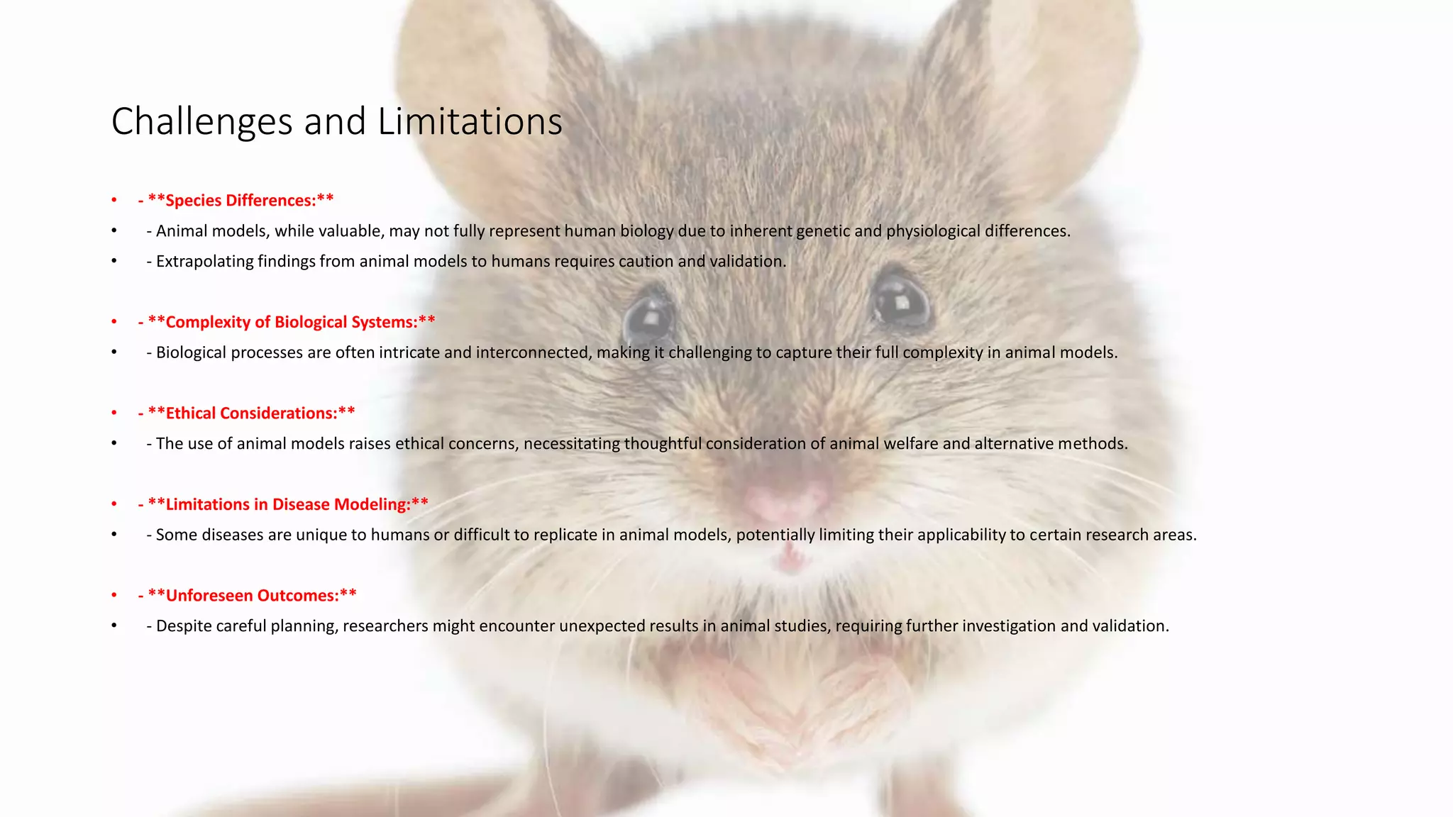 Animal Models- Use in Genetics and Developmental Biology.pptx