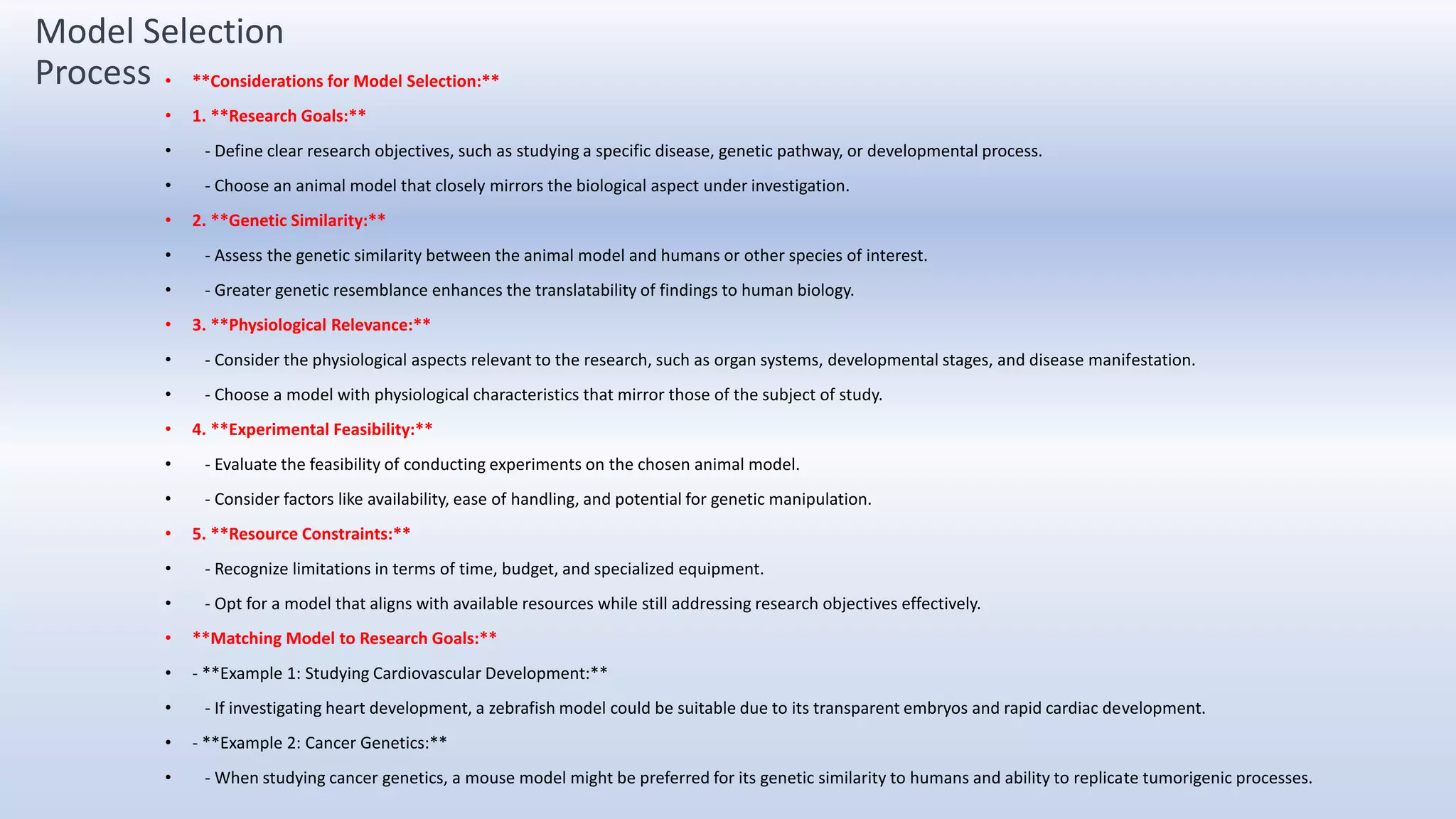 Animal Models- Use in Genetics and Developmental Biology.pptx