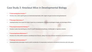 Animal Models- Use in Genetics and Developmental Biology.pptx