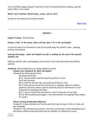 Animal museum unit plan-final | DOC
