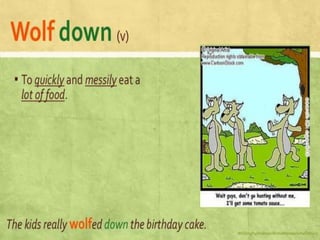 Animal names as verbs ( p4 ) | PPTX