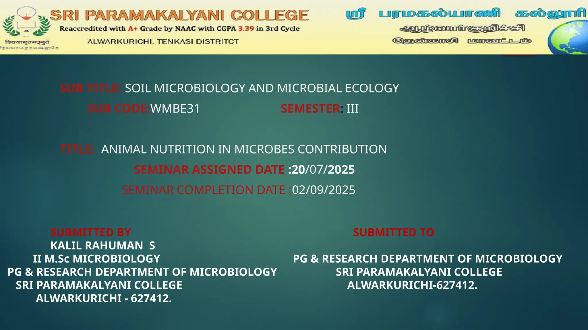 Animal nutrition in microbes contribution BY S. Kalil Rahuman.pptx