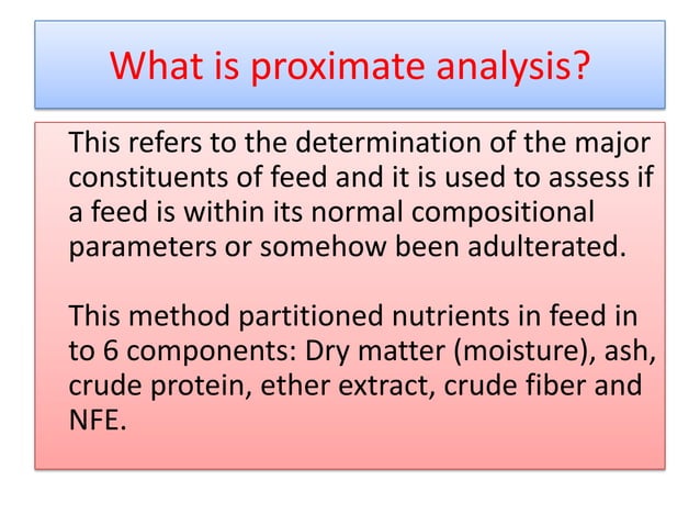 Animal nutrition lab database for formers livestock rearers | PPT