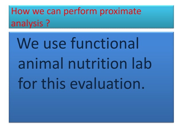 Animal nutrition lab database for formers livestock rearers | PPT