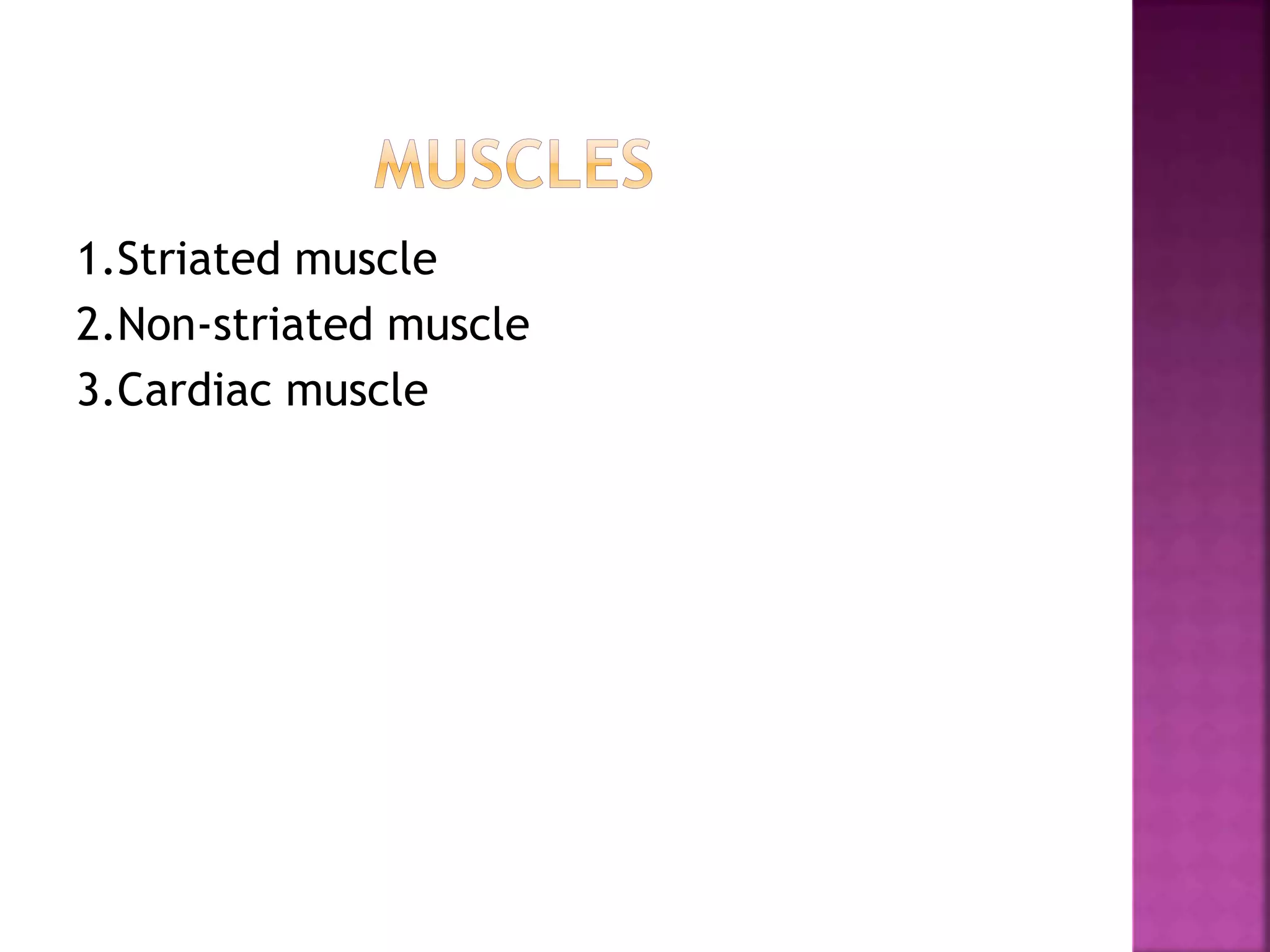 Animal physiology and anatomy muscular system | PPTX