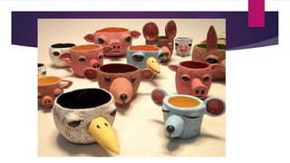 Animal pinch pots | PPTX