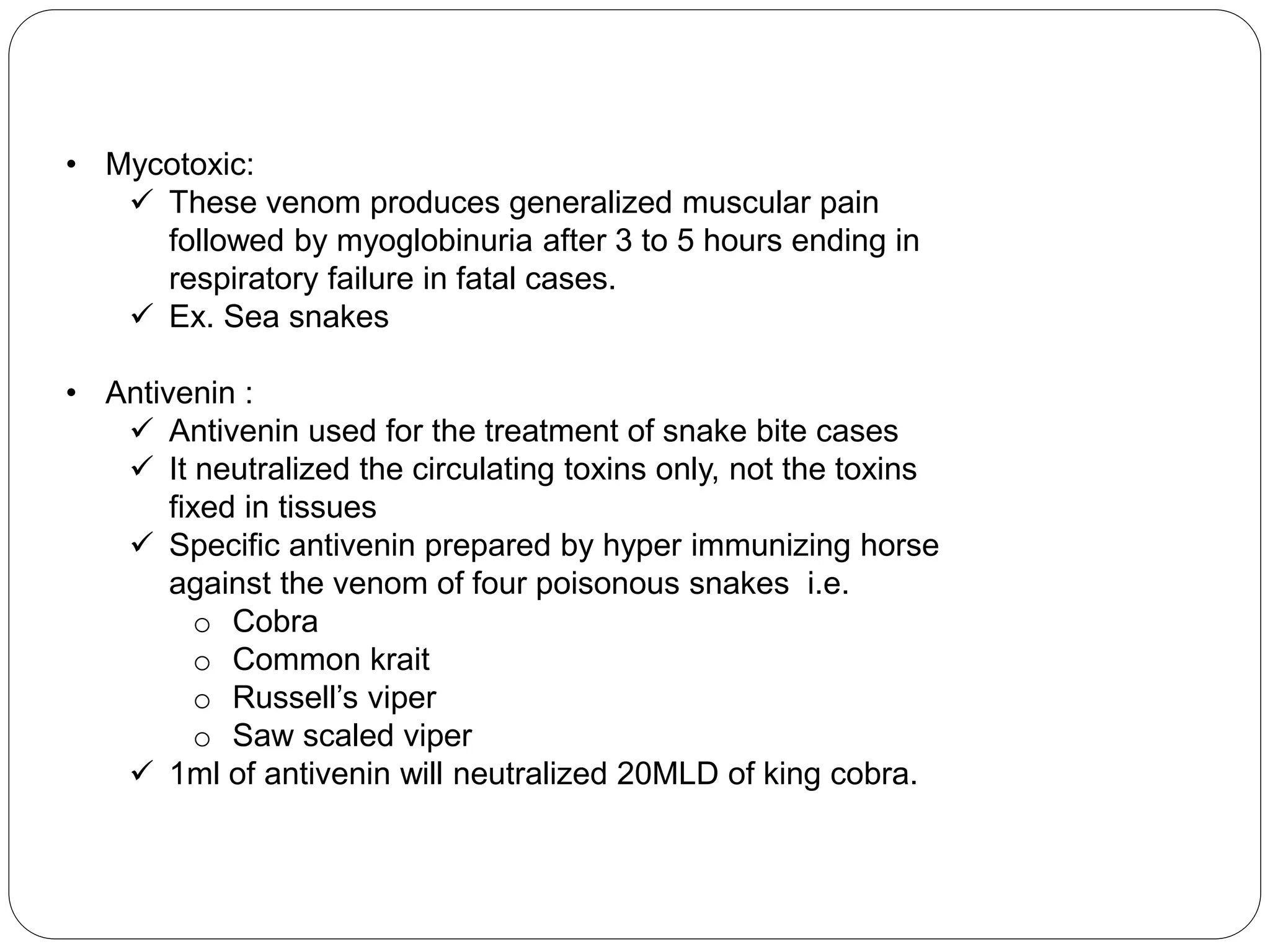 introduction to animal poisons, forensic toxicology | PPTX