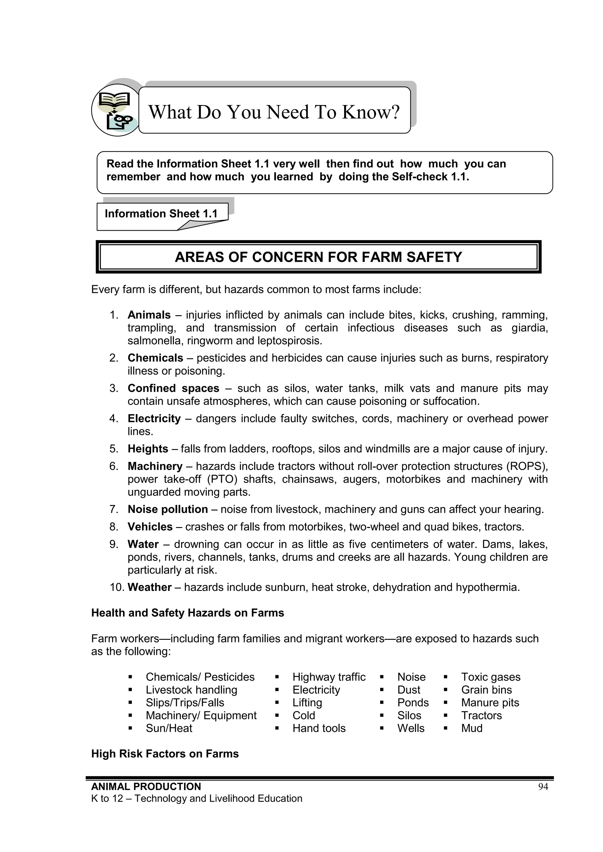 TLE -Learning Module - Animal Production | PDF