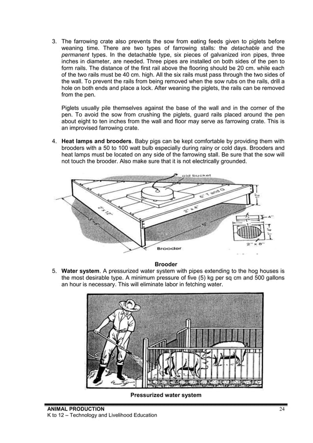 TLE -Learning Module - Animal Production | PDF