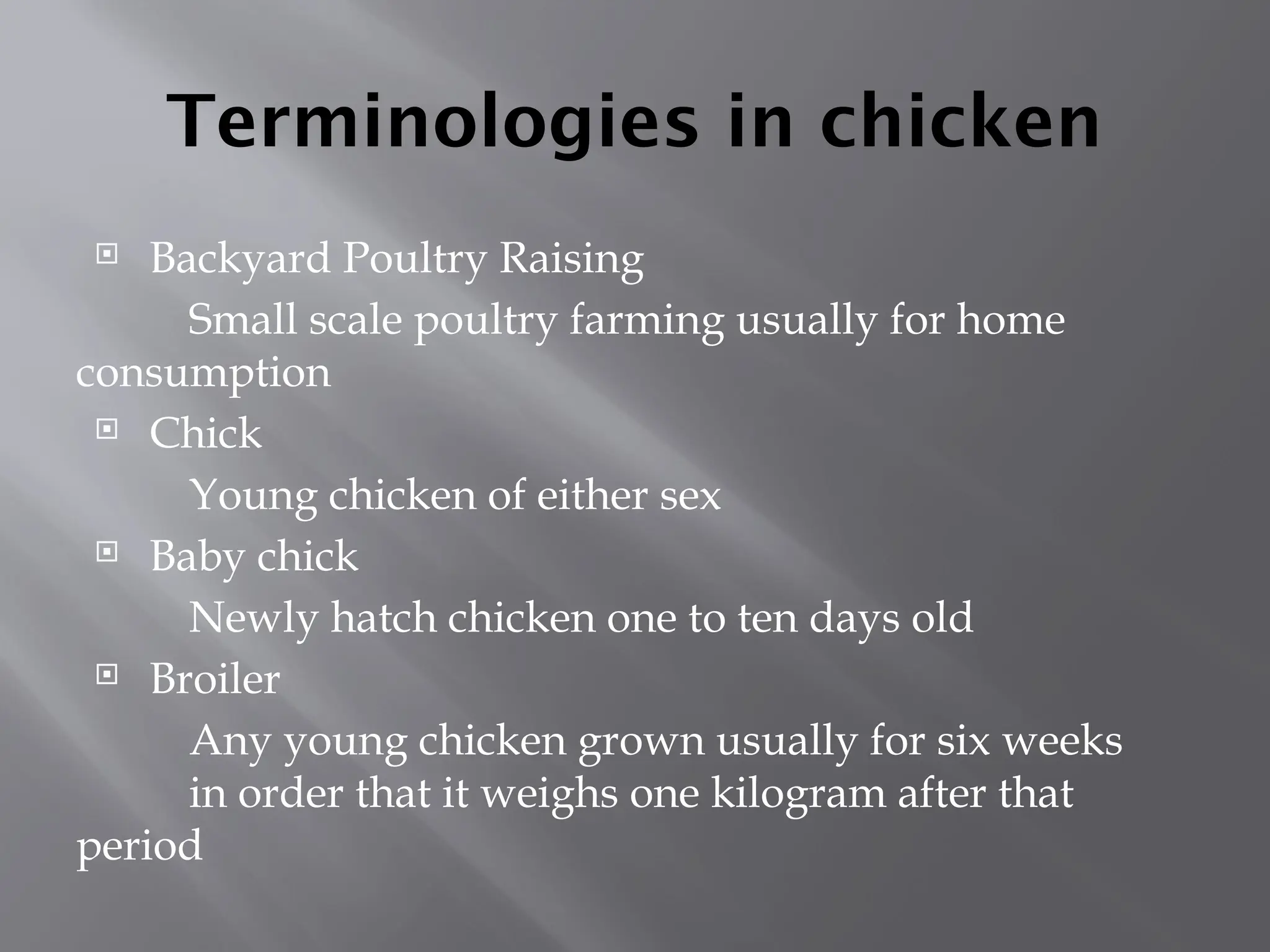 ANIMAL PRODUCTION (POULTRY-CHICKEN) NC II.pptx