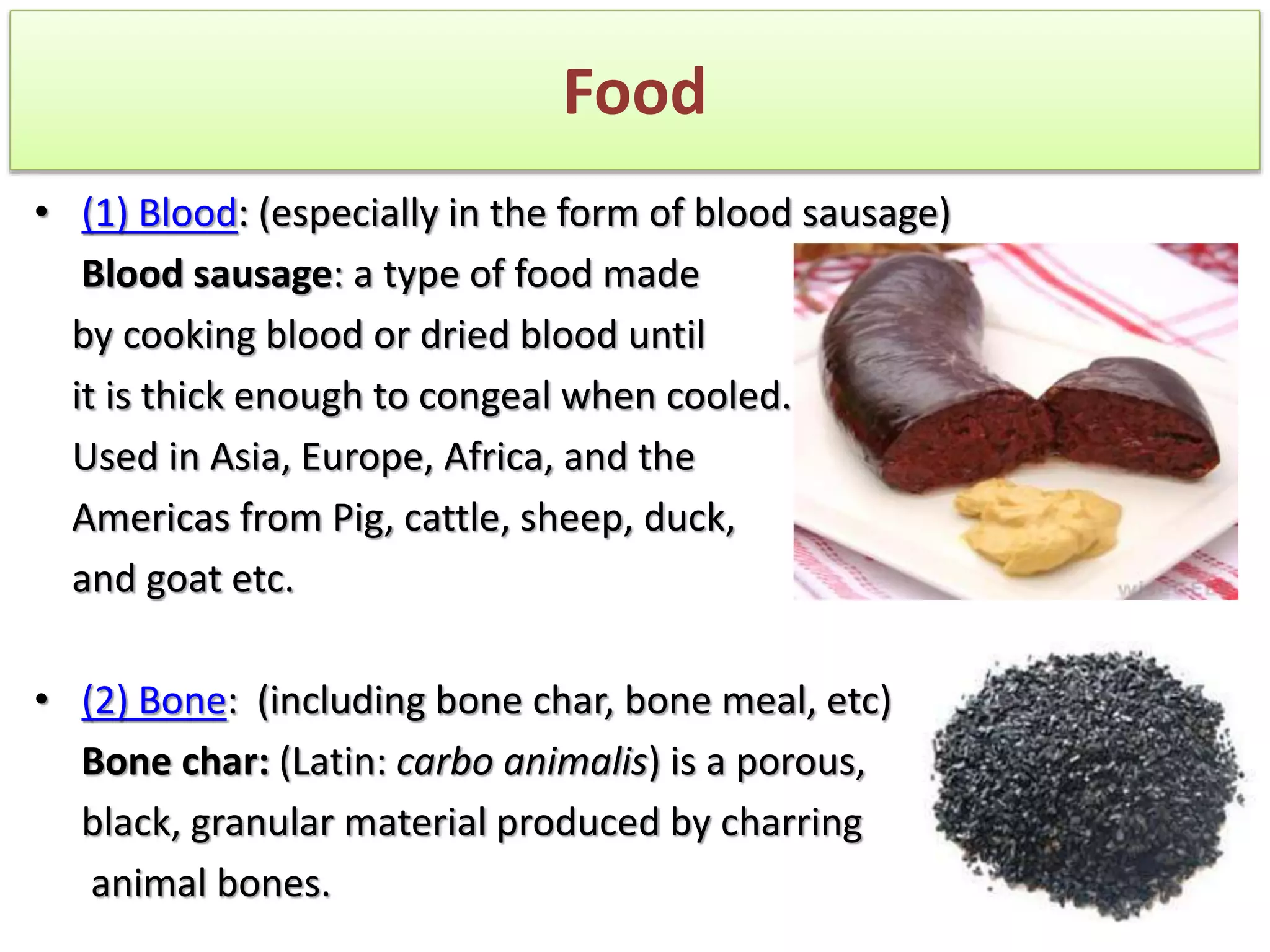 Animal products & animal by product | PPTX