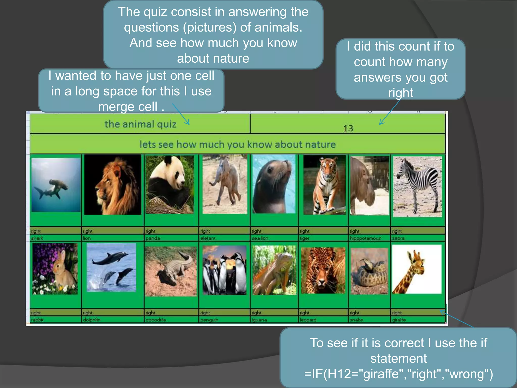 Animal quiz | PPT