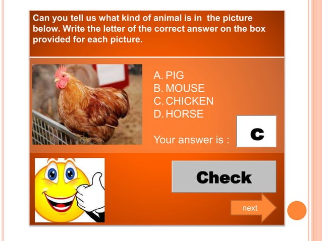 Animal quiz | PPTX