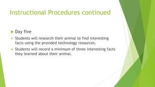 Animal report | PPT | Free Download