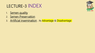 Animal reproduction lecture - 3 | PPTX