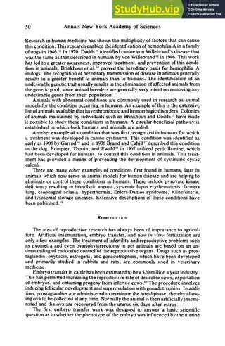 ANIMAL RESEARCH FOR ANIMALS | PDF | Infectious Diseases | Diseases and ...