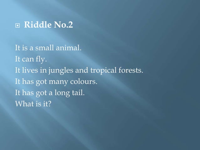 Animal riddles | PPTX | Reptiles | Pets