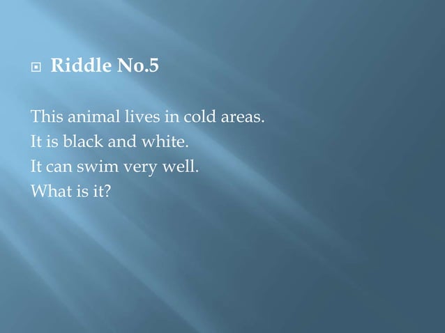 Animal riddles | PPTX | Reptiles | Pets