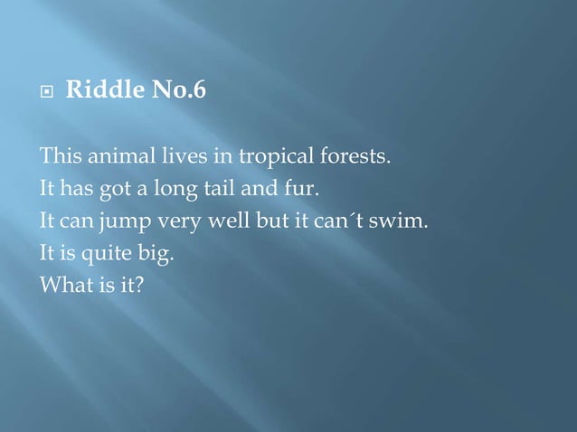 Animal riddles | PPTX | Reptiles | Pets
