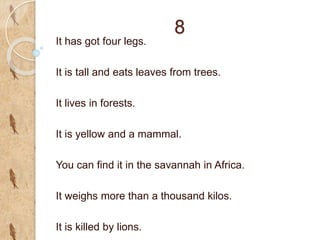 Animal Riddles | PPT