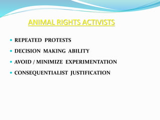 Animal rights | PPTX