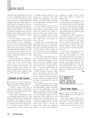 Animal Rights - Is the Treatment of Animals Improving? | PDF