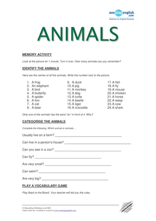 Animals | PDF