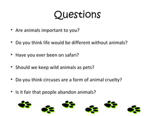 Animals | PPT