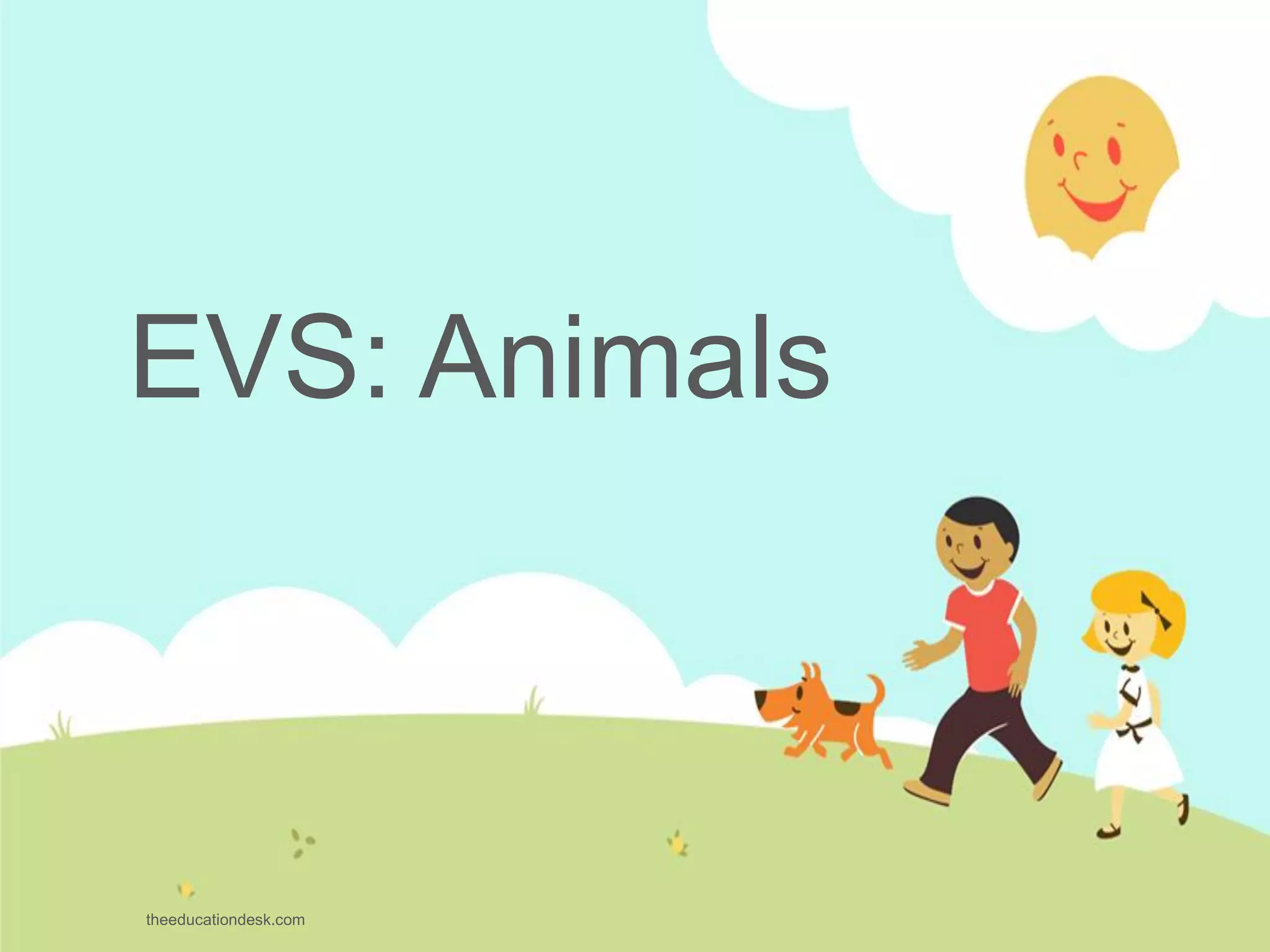 Environmental Science (EVS) : Animals (Class II) | PDF