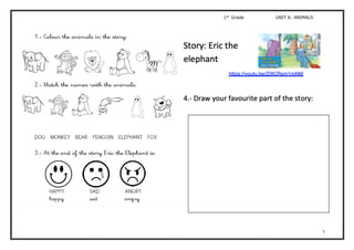 1st grade UNIT 6 | PDF
