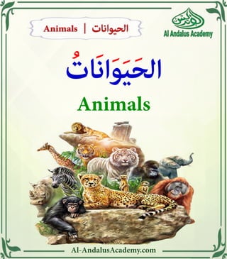 Animals in Arabic | PDF