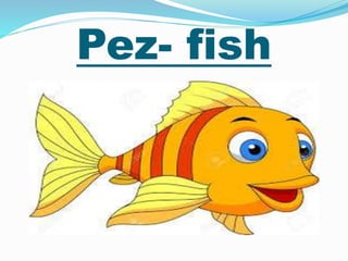 Animals animales English - Spanish | PPTX