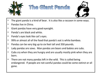 Animals In China | PPT