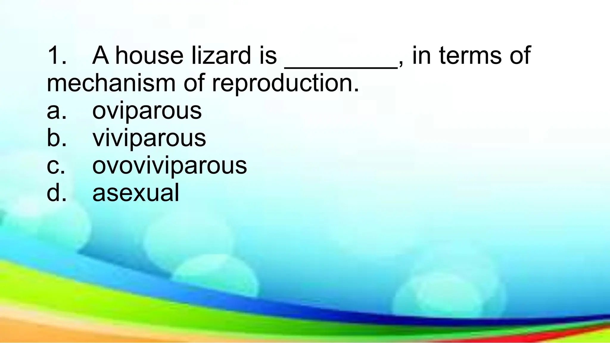 ANIMALS-REP-PPT.pptx Animal Reproduction | PPTX | Infertility ...