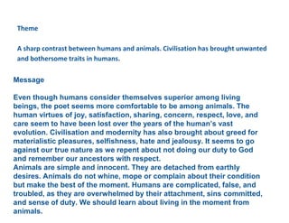 Animals - Walt Whitman.pptx