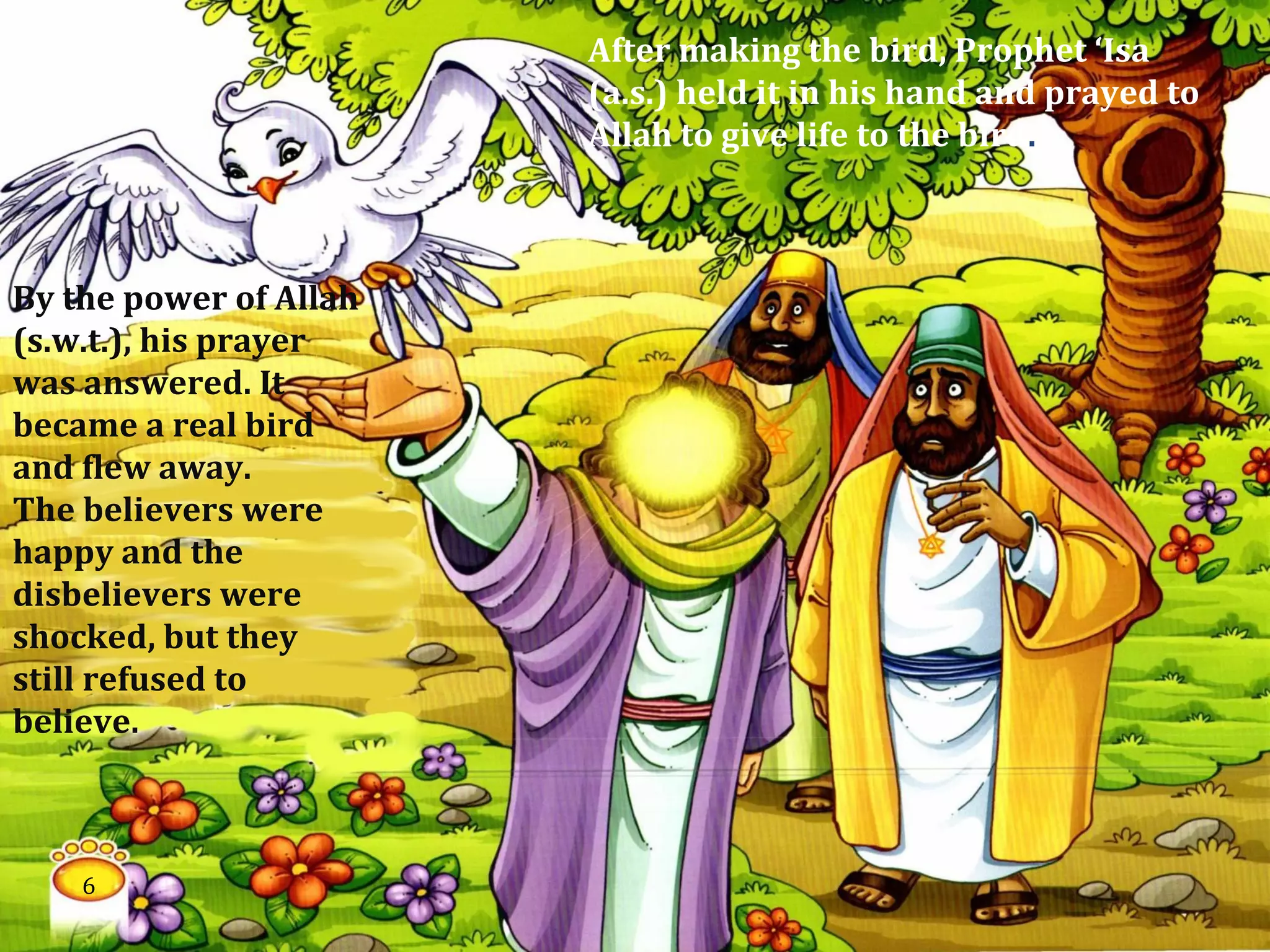 Prophet Isa (a.s.) and the bird - Animals 3 | PPS