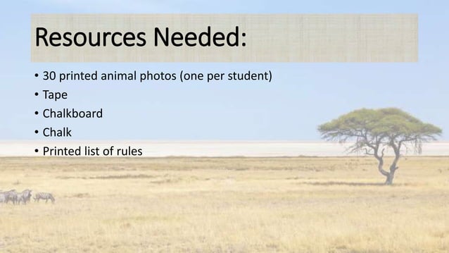 MOOC Final Project Animal Safari | PPT
