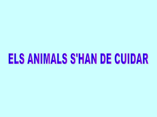 Animals Amb Perill D´Extincio | PPT