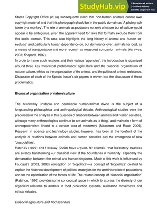 Animals And Organizations | PDF