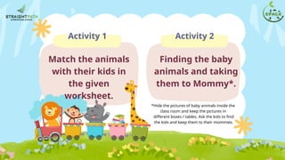 Animals and their babies - ppt for kindergarten students | PPTX